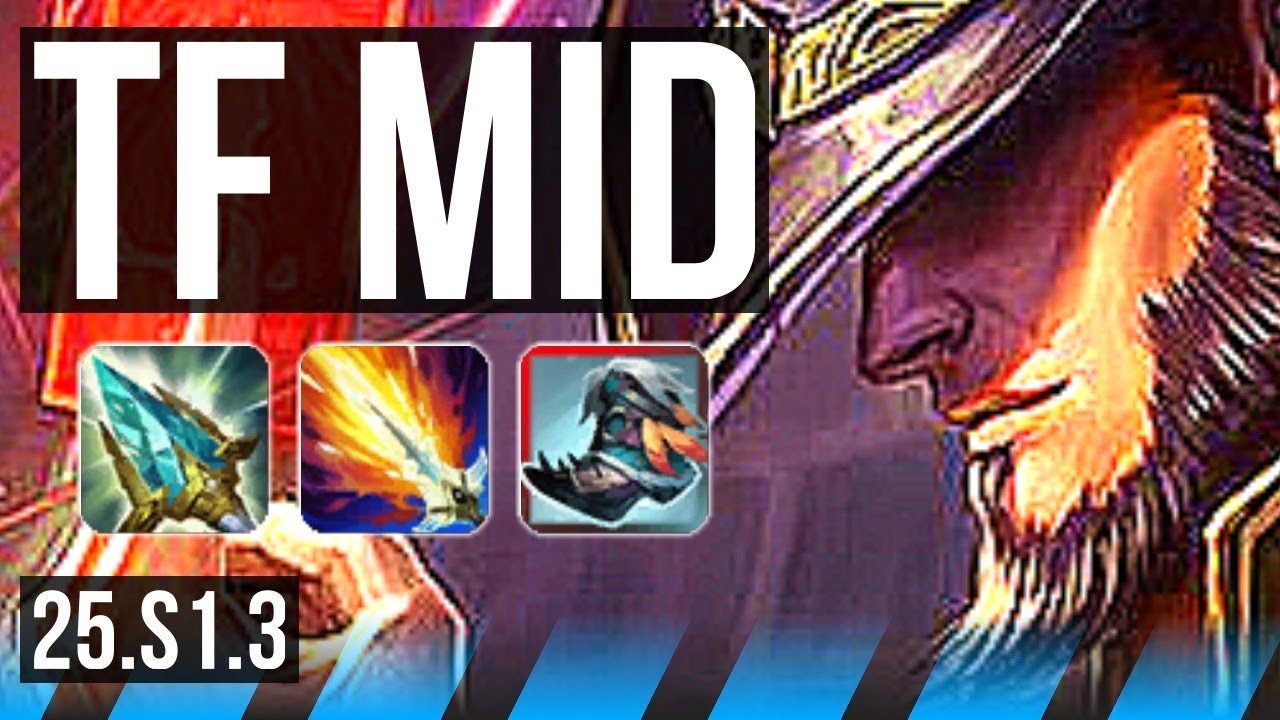 TWISTED FATE vs YONE (MID) | 3/0/4 | KR Grandmaster | 25.S1.3 - YouTube