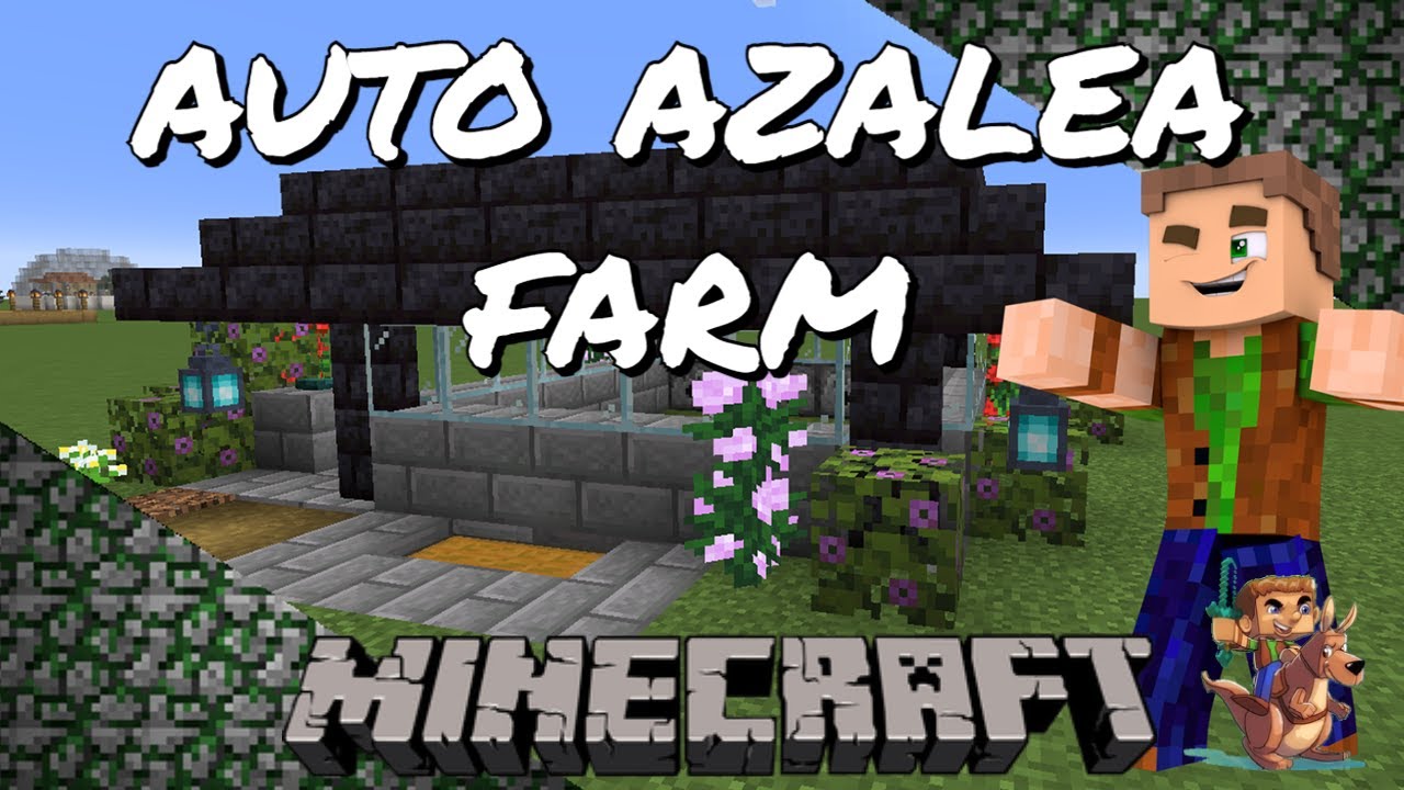 Gob’s Quickies - Minecraft Tutorial - Semi Automatic Azalea Farm ...
