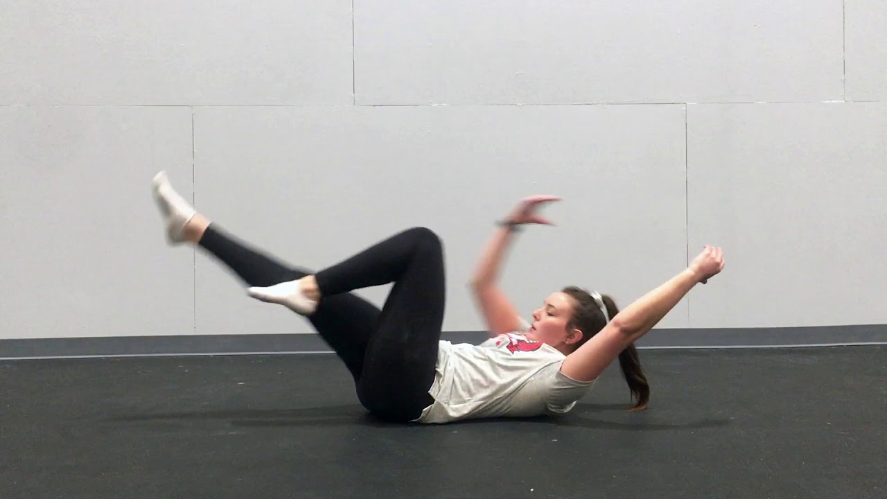 Straight Arm Bicycle Crunch - YouTube