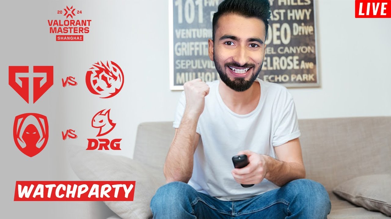 Gen G vs Lev Watch party with friends || VCT Shanghai Masters Hindi ...