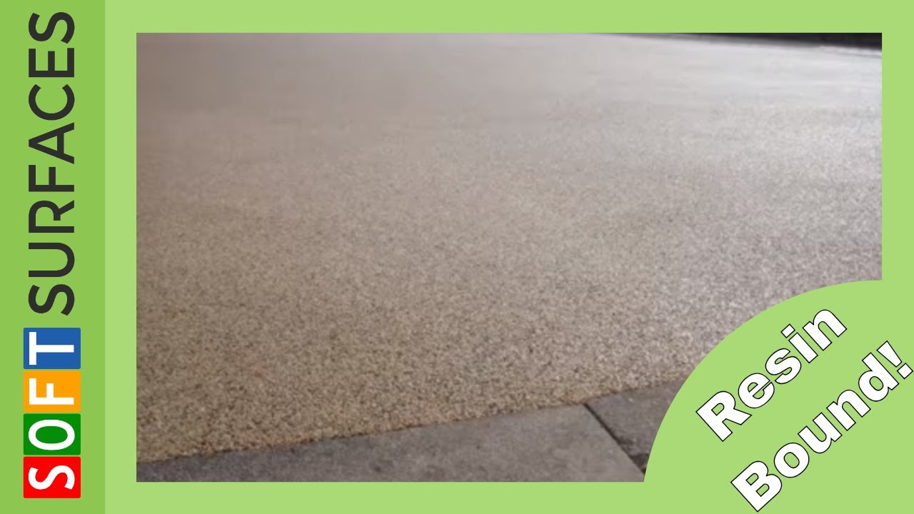 16mm Resin Bound Stone Aggregate Surfacing Cumbria - YouTube