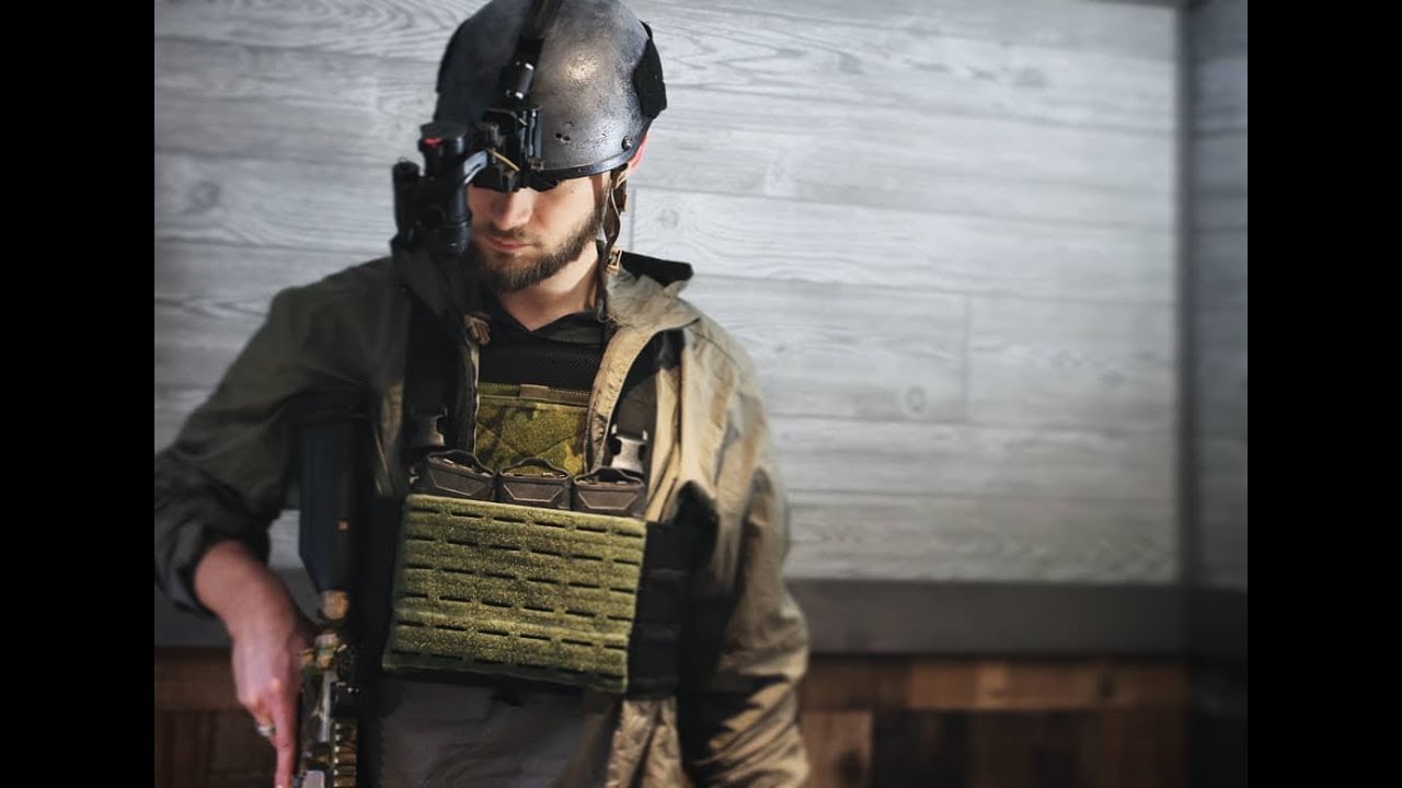 Geist Designs Plate Hanger Mk4.1 And Chest Rig Demonstration - YouTube