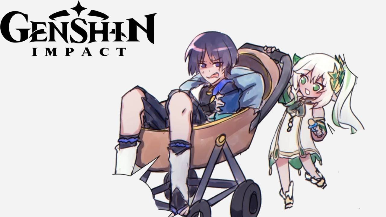 Scaramouche's Baby Stroller (Genshin Impact Comic Dub) - YouTube