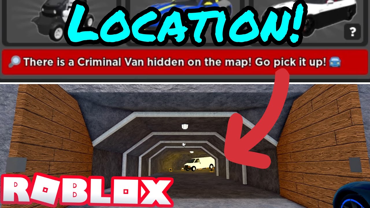 Quick guide to the Hidden Criminal Van Location in Roblox Car ...