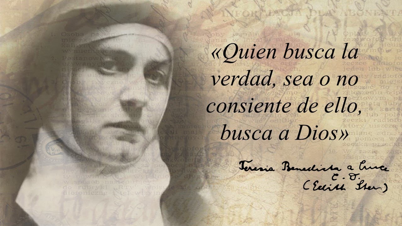 Santa Teresa Benedicta de la Cruz (Edith Stein) - YouTube