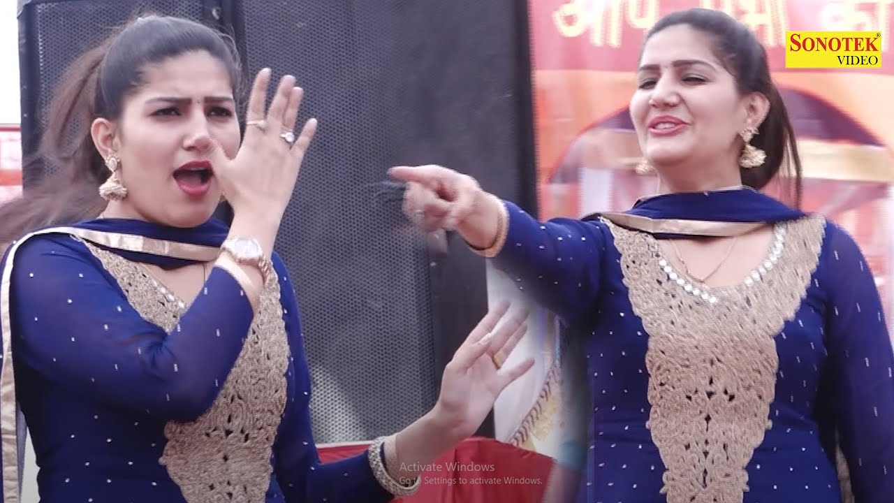 Sapna Dance :- Teri Aakhya ka yo Kajal I Sapna Chaudhary I Haryanvi ...