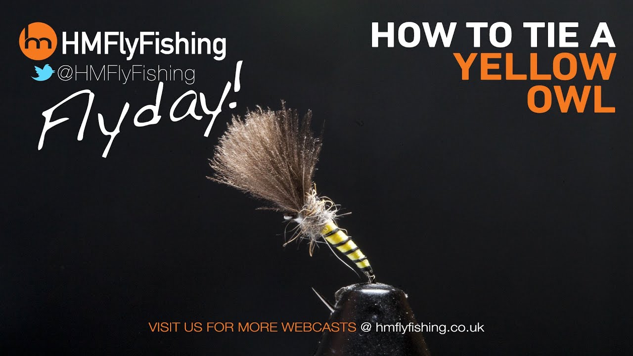 How to tie the Yellow Owl fly pattern - YouTube