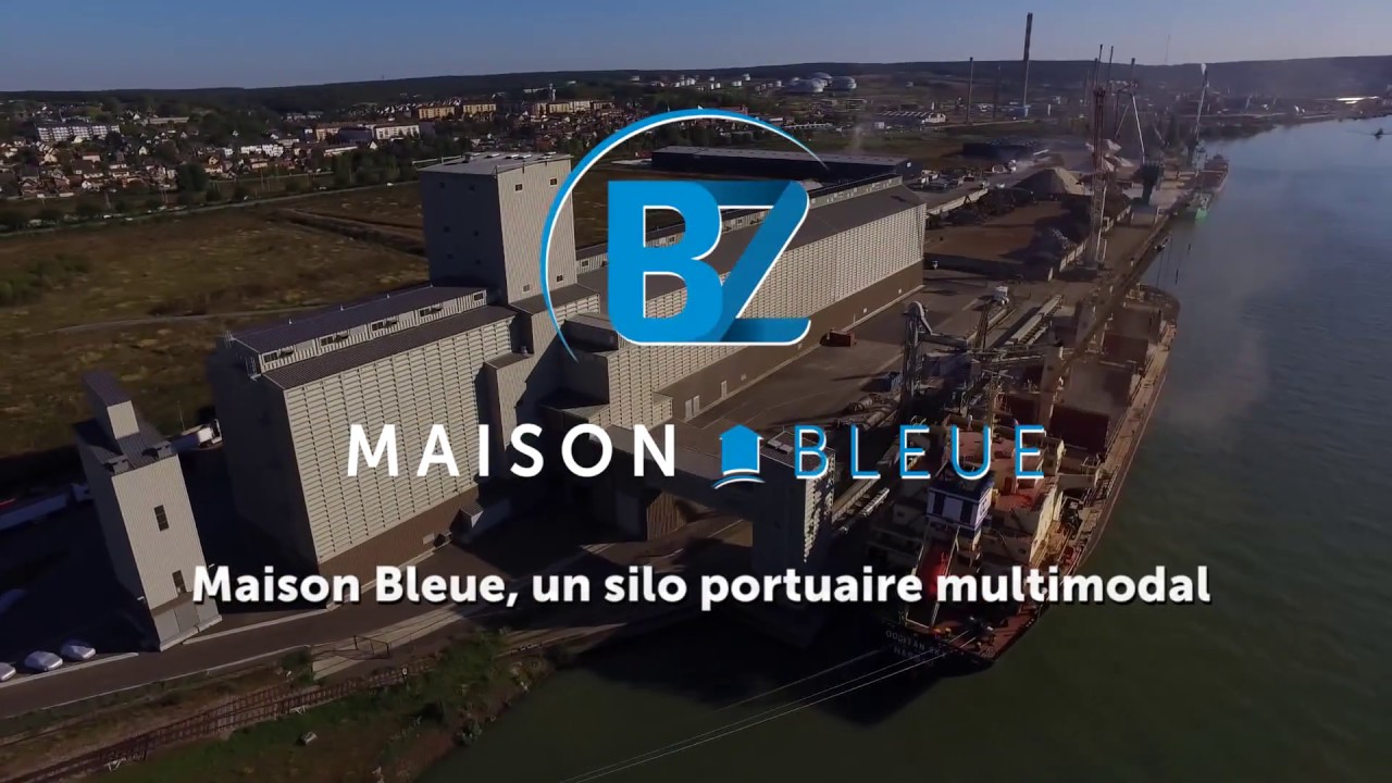 Silo Maison Bleue Groupe BZ : un silo multimodal - YouTube