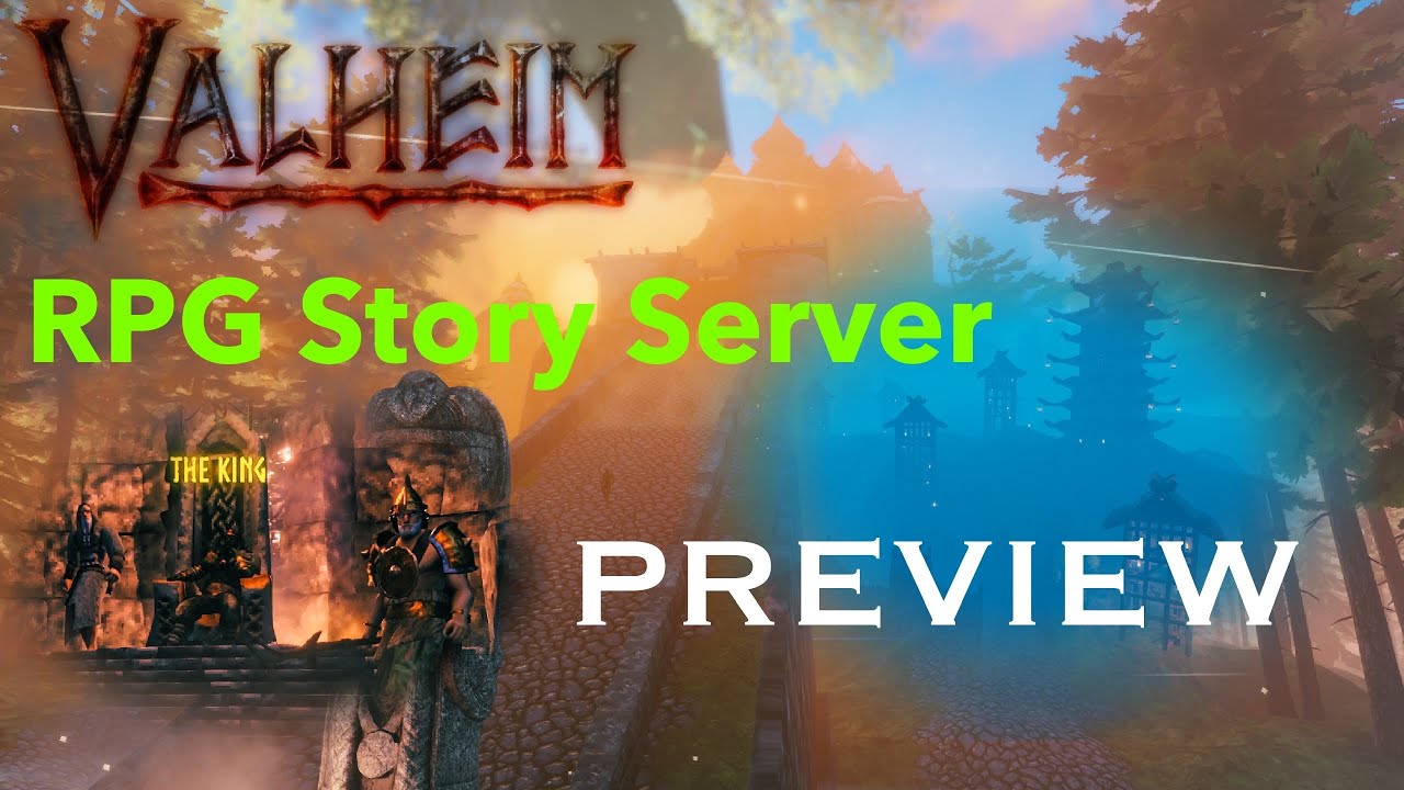 Valheim: MODDED RPG Story Server / CUSTOM Biomes Preview - YouTube