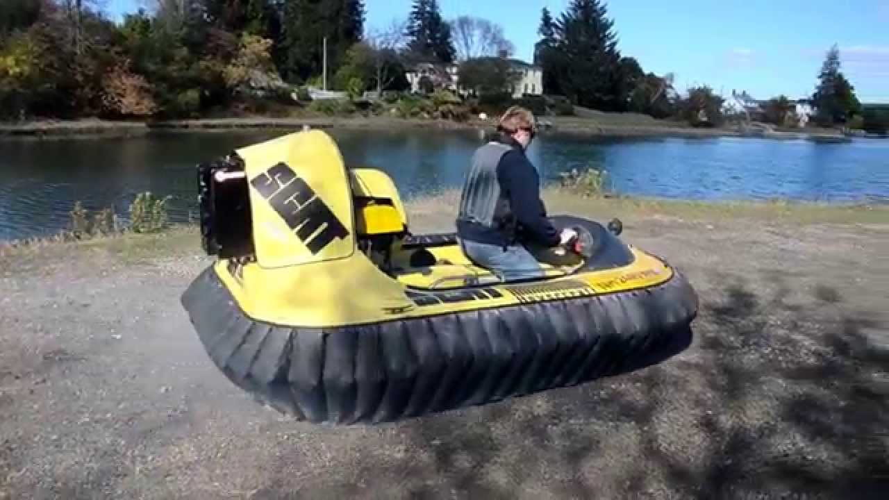 SCAT Hovercraft Launch - Portsmouth, NH - YouTube