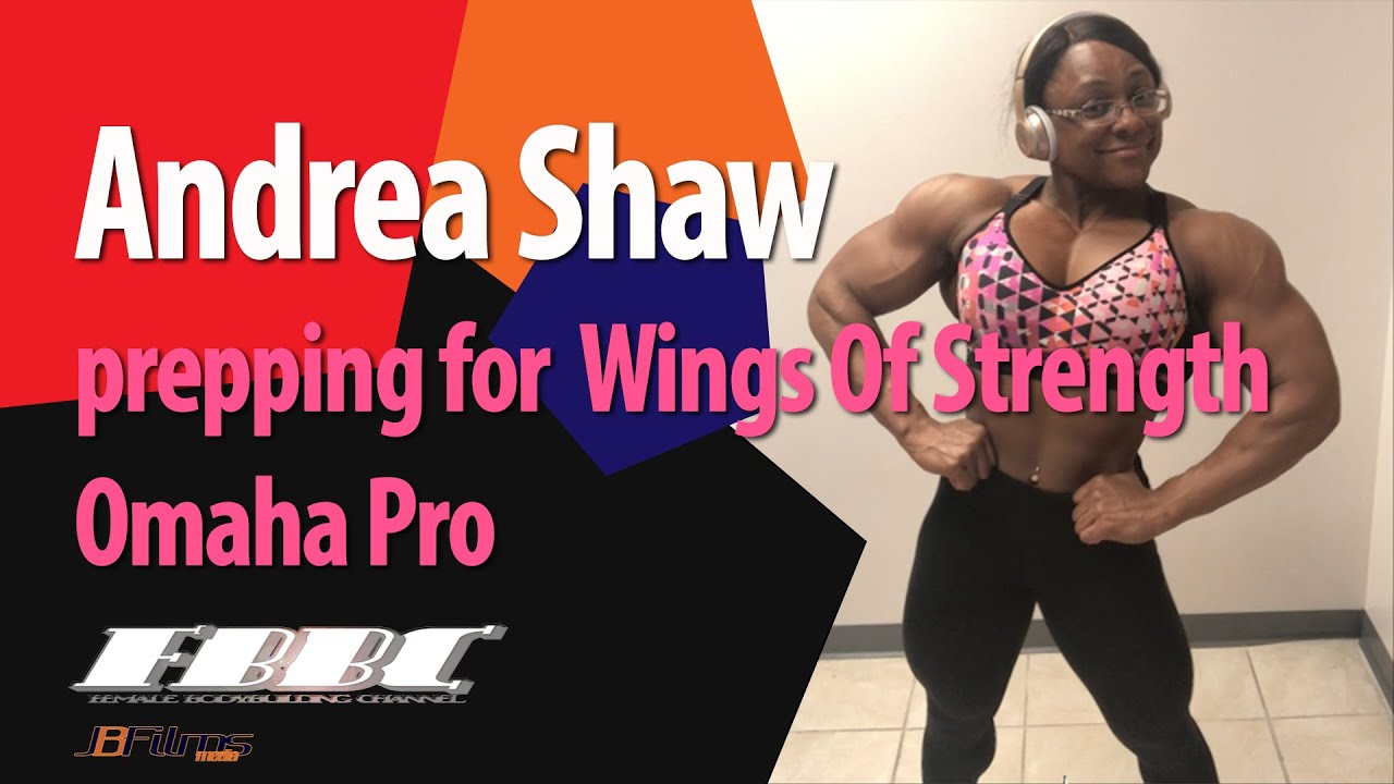 Female bodybuilder - IFBB Pro Andrea Shaw - YouTube