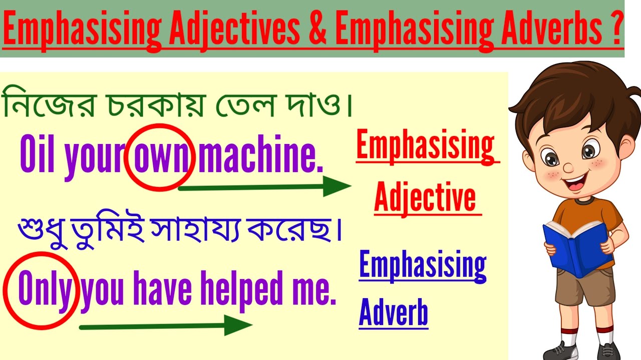 Emphasising Adjectives & Adverbs। Basic English Grammar 😄 - YouTube