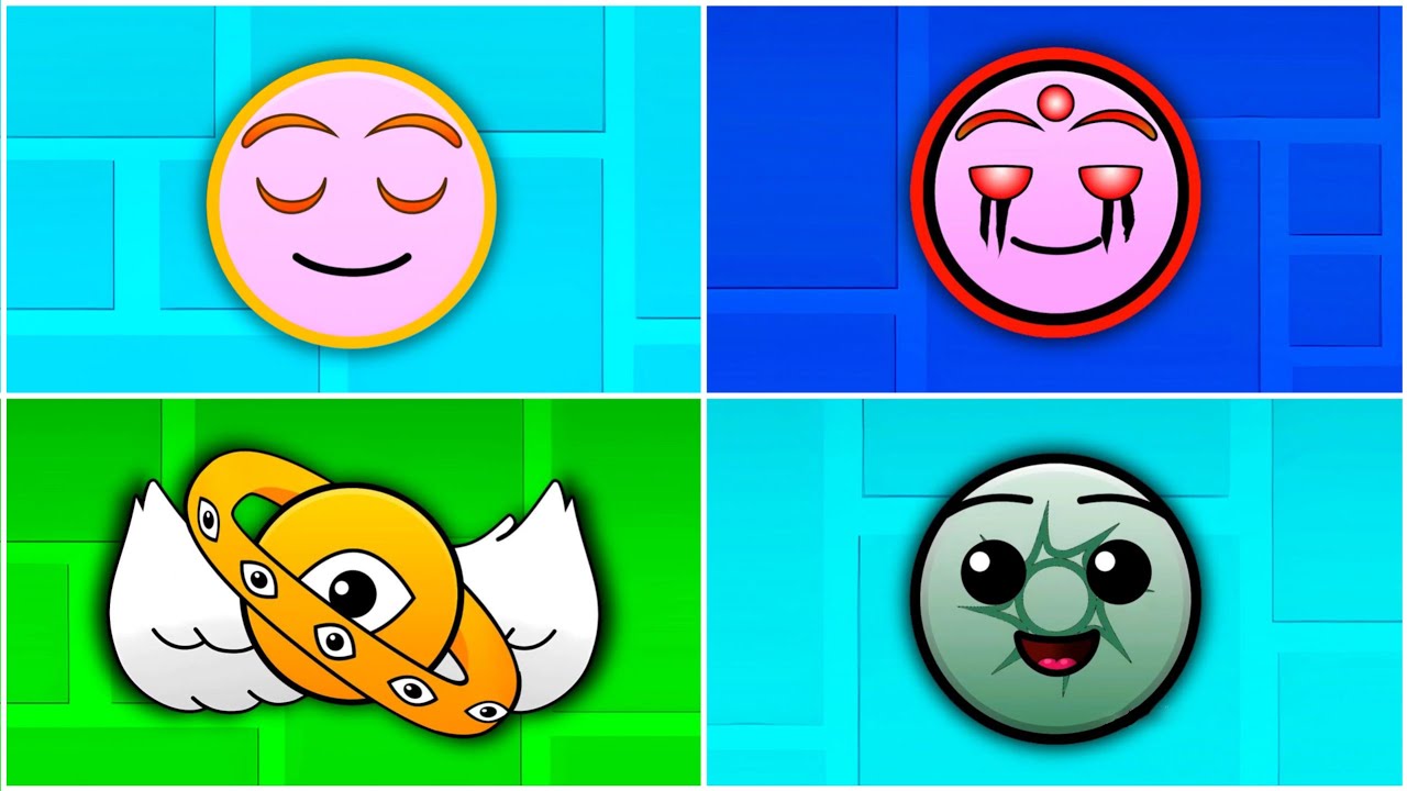 All Fire In The Hole Normal and Reverse | Geometry Dash - YouTube