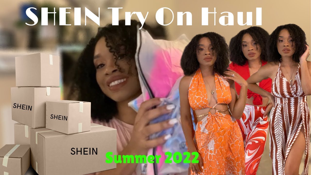 Try on Haul 2022 | The SHEIN Haul of things to try on the next vacation ...