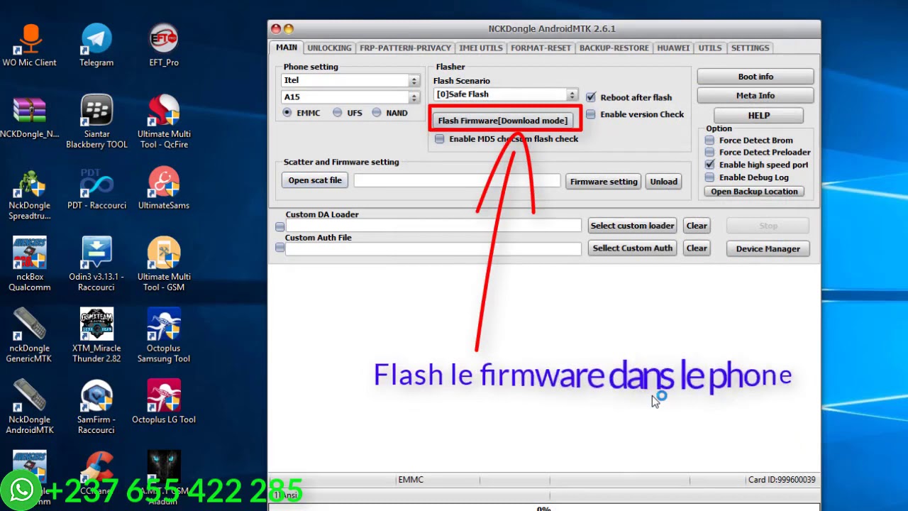 NCK BOX : comment utiliser le module MTK (explication des ...