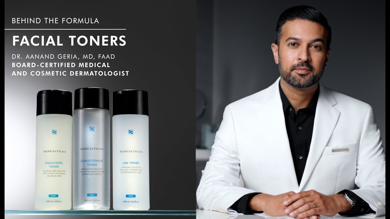 How to Apply SkinCeuticals Facial Toners with Dr. Geria - YouTube