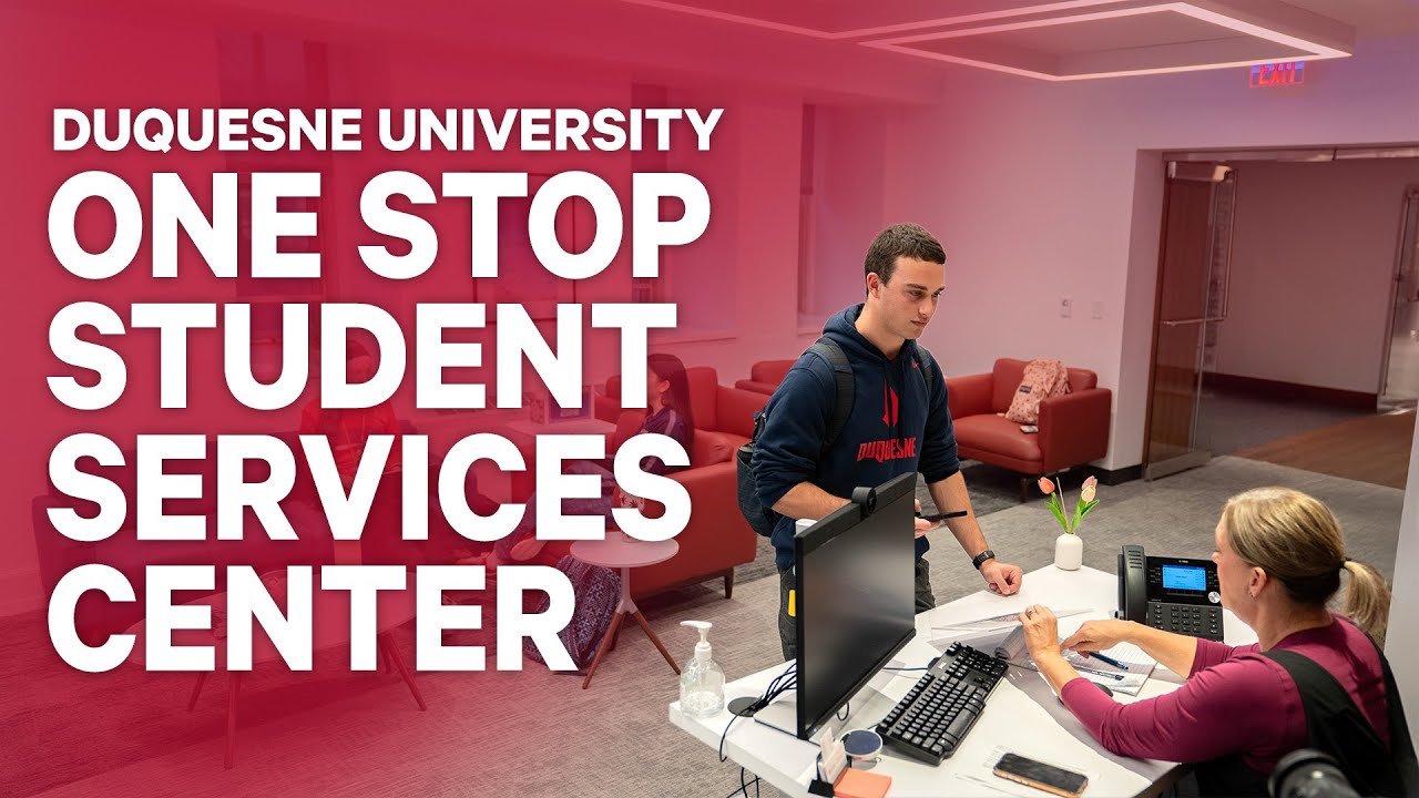 Duquesne University One Stop Student Services Center - YouTube