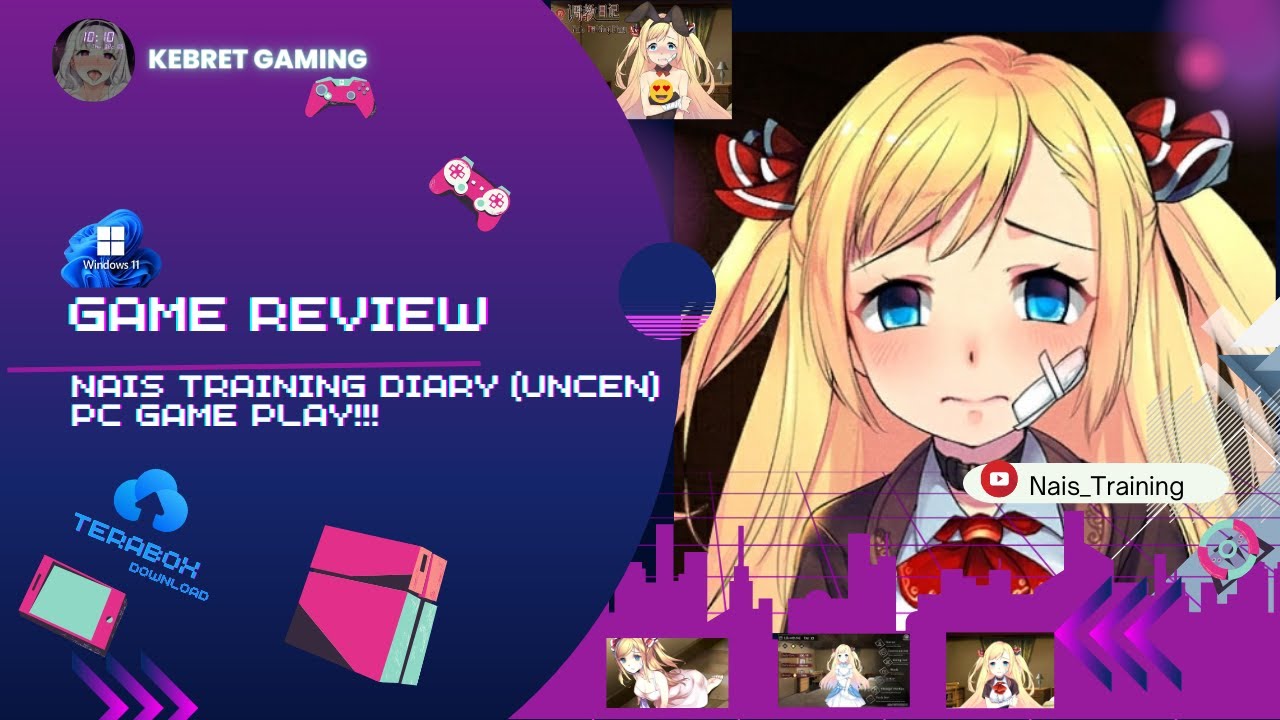 Nais Training Diary Final PC game play - YouTube