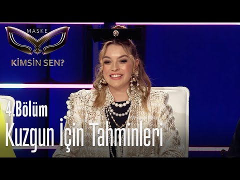 Dedektiflerden Kuzgun için ilginç tahminler geldi - Maske Kimsin Sen? 4. Bölüm