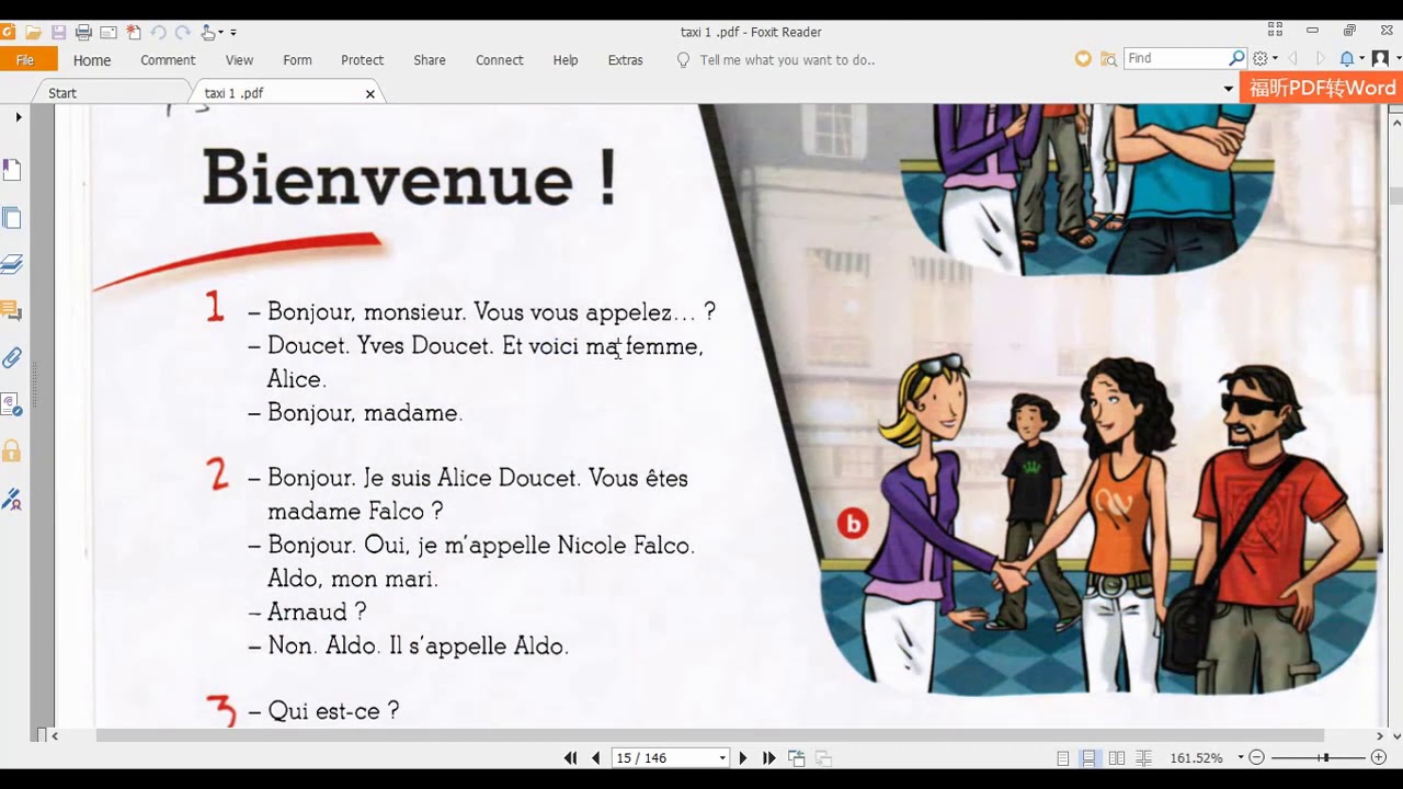 Learning French - Le nouveux Taxi - Beginer - Lecon 1 - YouTube