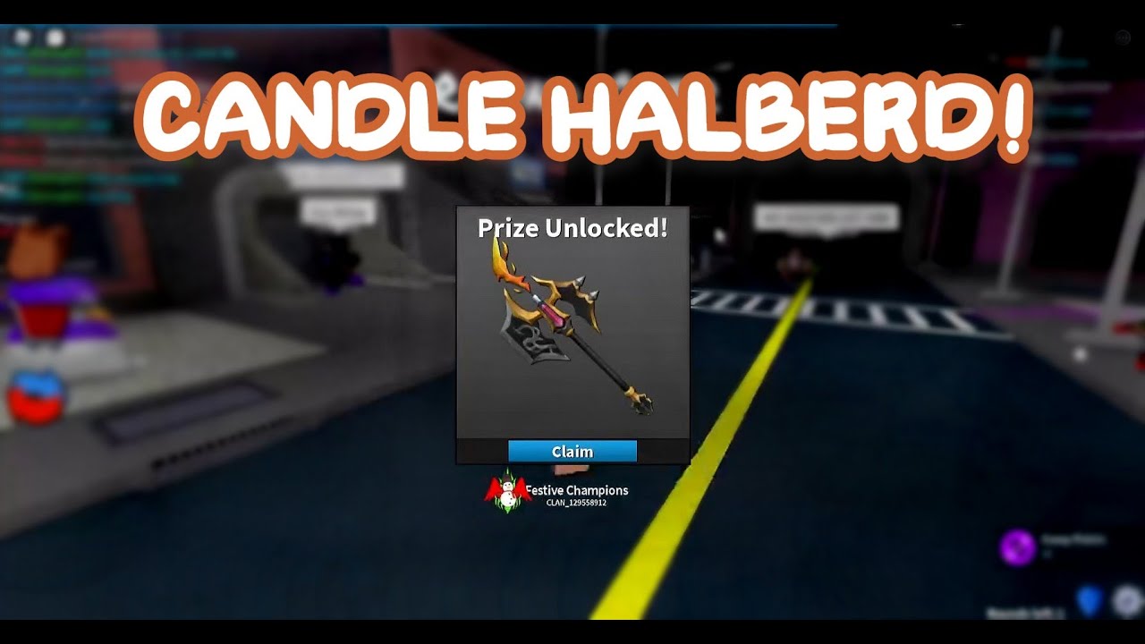 Claiming Candle Halberd! | ROBLOX Assassin! - YouTube