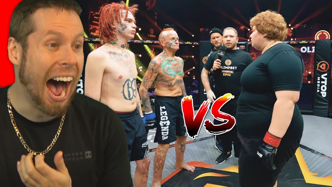 2 MEN vs 1 WOMAN! EPIC MMA MATCH-UP! - YouTube