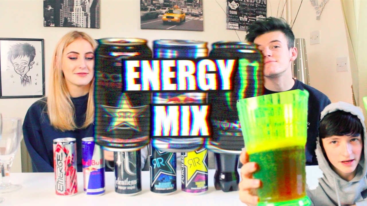 BIGGEST ENERGY DRINK EVER!! - YouTube