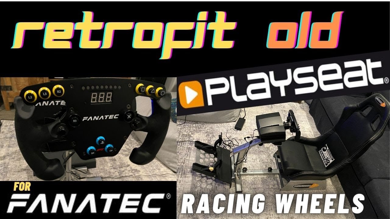 Fanatec Elite CSL Wheel Set Up - Retrofit PlaySeat FULL LENGTH ...