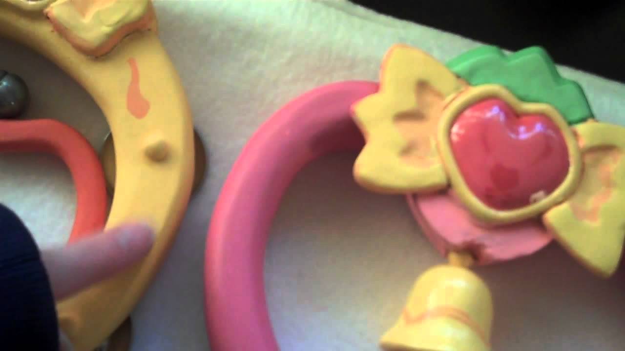 Strawberry Bell and Pudding Ring Tokyo Mew Mew Handmade - YouTube