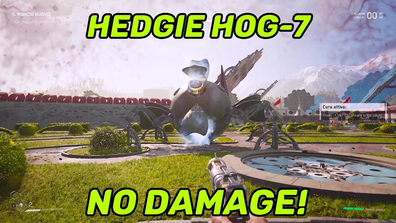 HEDGIE HOG-7 BOSSFIGHT NO DAMAGE (quasi) - YouTube