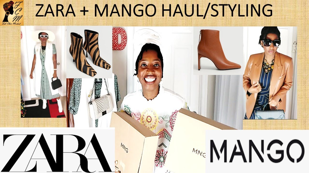 ZARA/MANGO TRY-ON HAUL/ BOOTS HAUL / FAB CHIC MODEST FASHION - YouTube