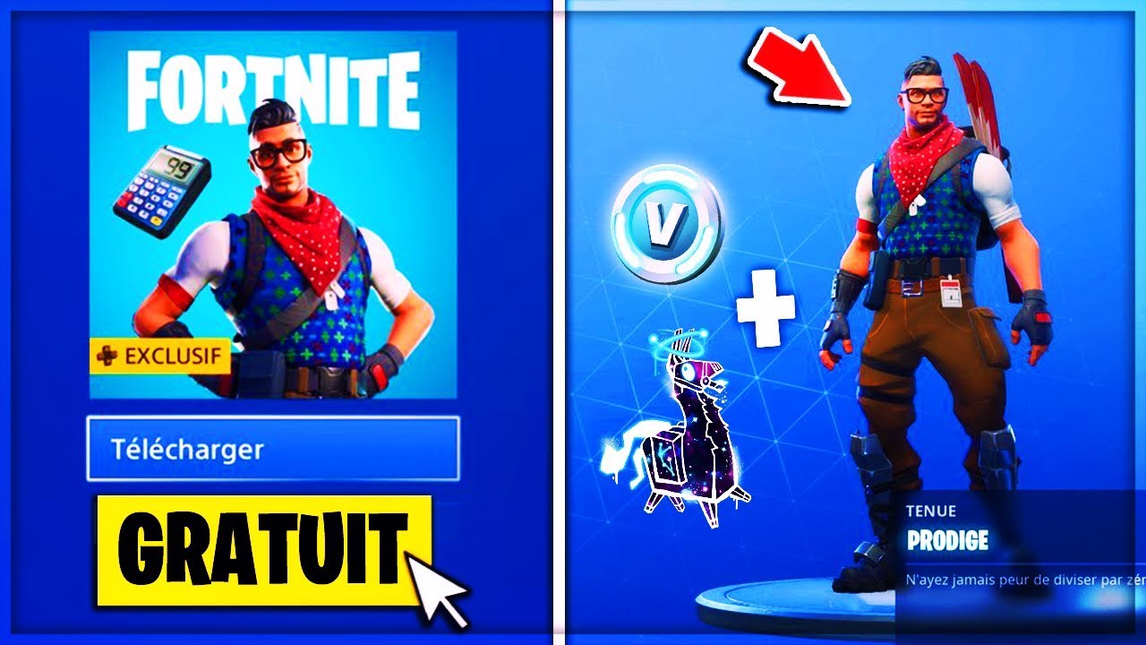 AVOIR le "SKIN PLAYSTATION PLUS GRATUITEMENT" sur Fortnite ! - YouTube