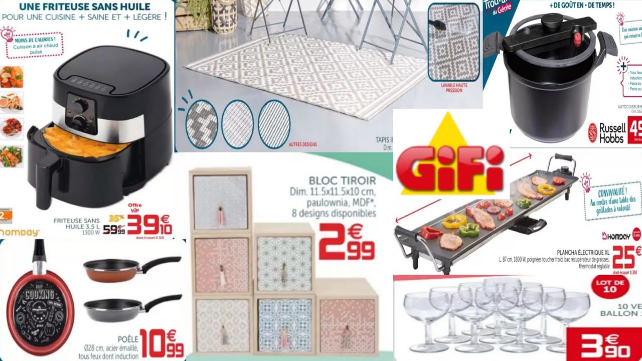 Catalogue Gifi du 02 au 10 Mars 2021 - Arrivage - YouTube