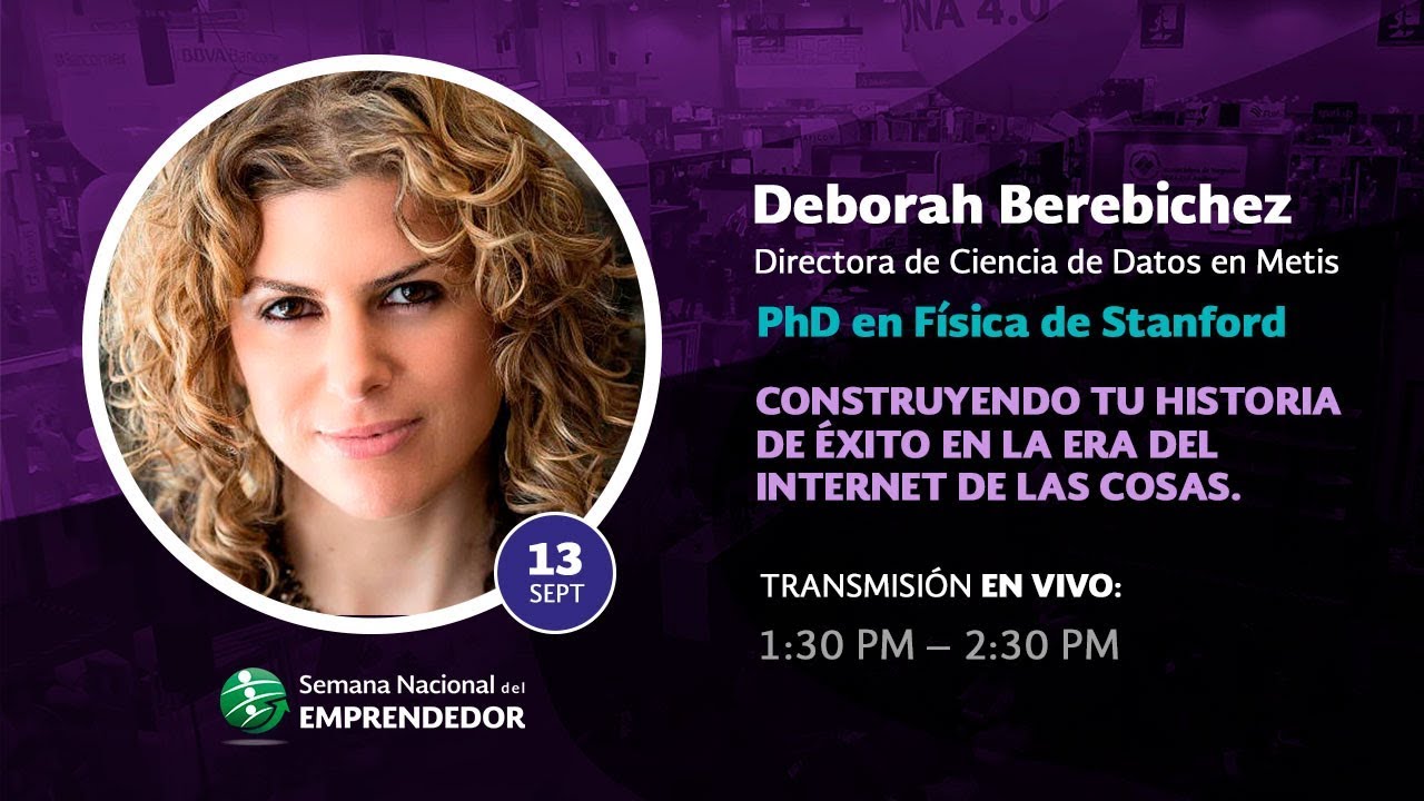 Conferencia Magistral Deborah Berebichez - YouTube