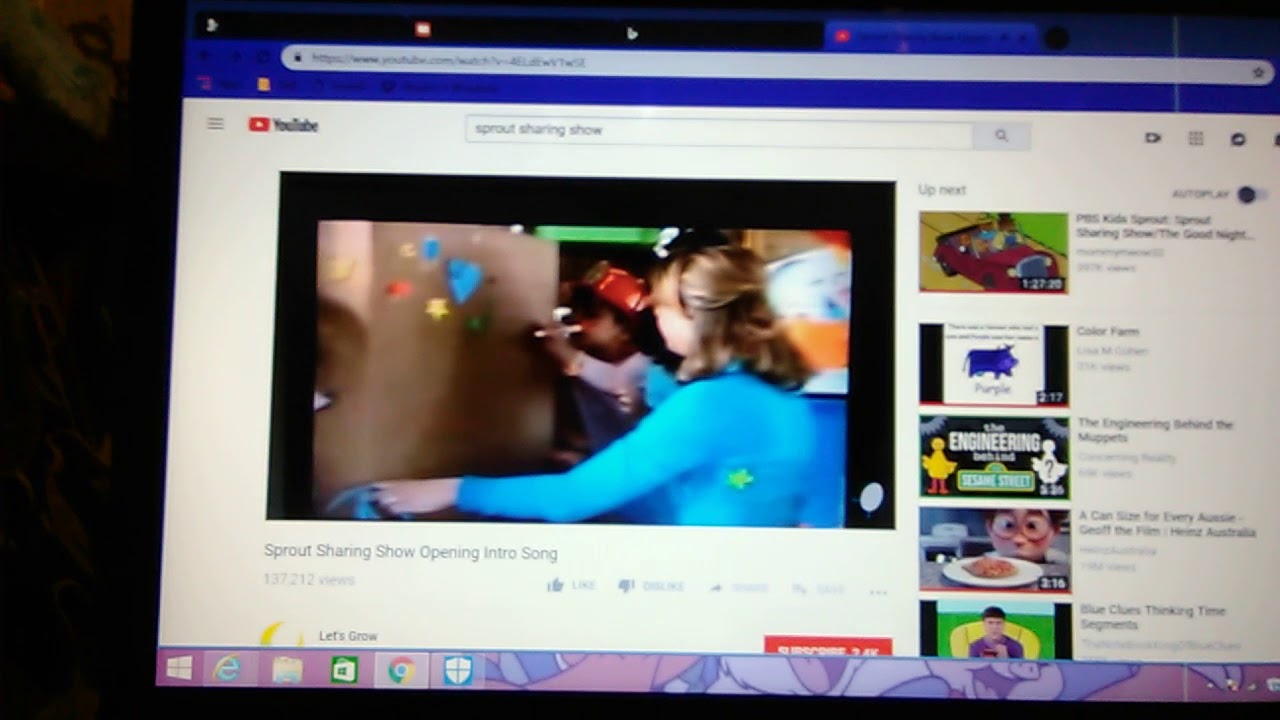 Sprout's Sharing Show intro - YouTube