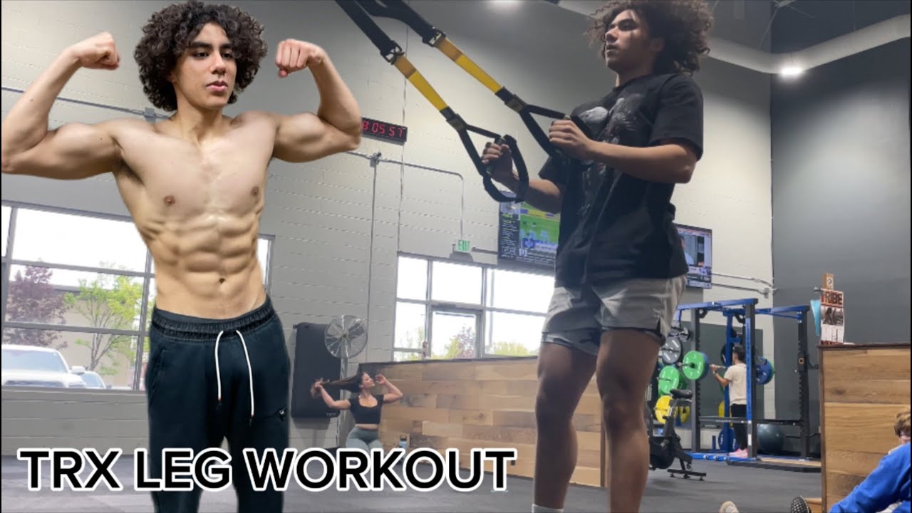 5 MIN EXPLOSIVE TRX LEG WORKOUT - YouTube