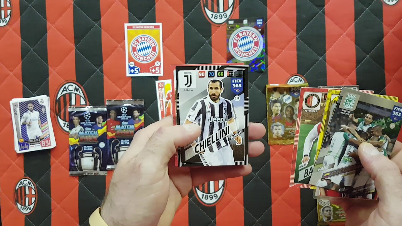 TOPPS VS PANINI - CHAMPIONS LEAGUE VS FIFA 365 2018 - POJEDYNEK NA ...