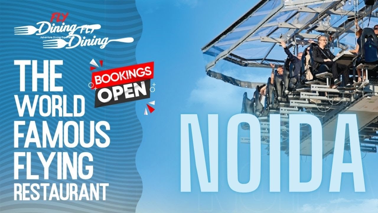 World famous flying restaurant now at Noida. www.flydining.com - YouTube