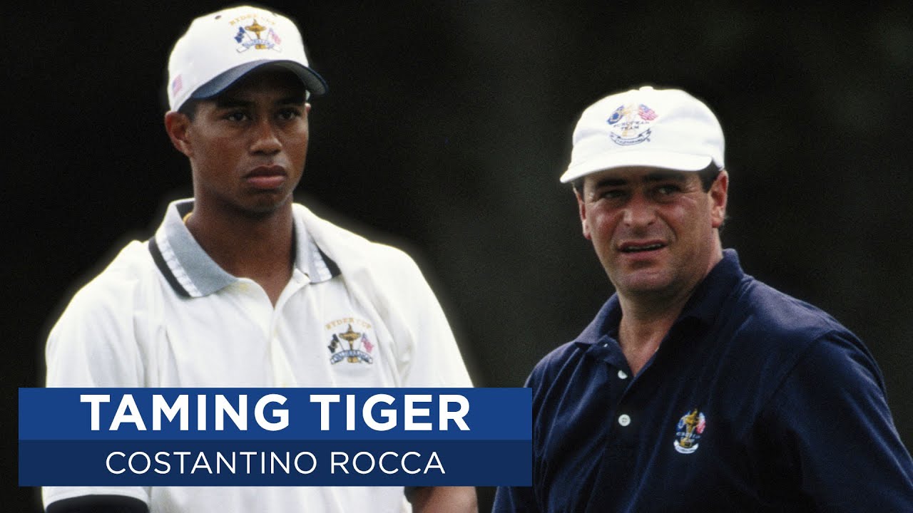 Tiger Woods Defeated By Costantino Rocca | 1997 Ryder Cup - YouTube