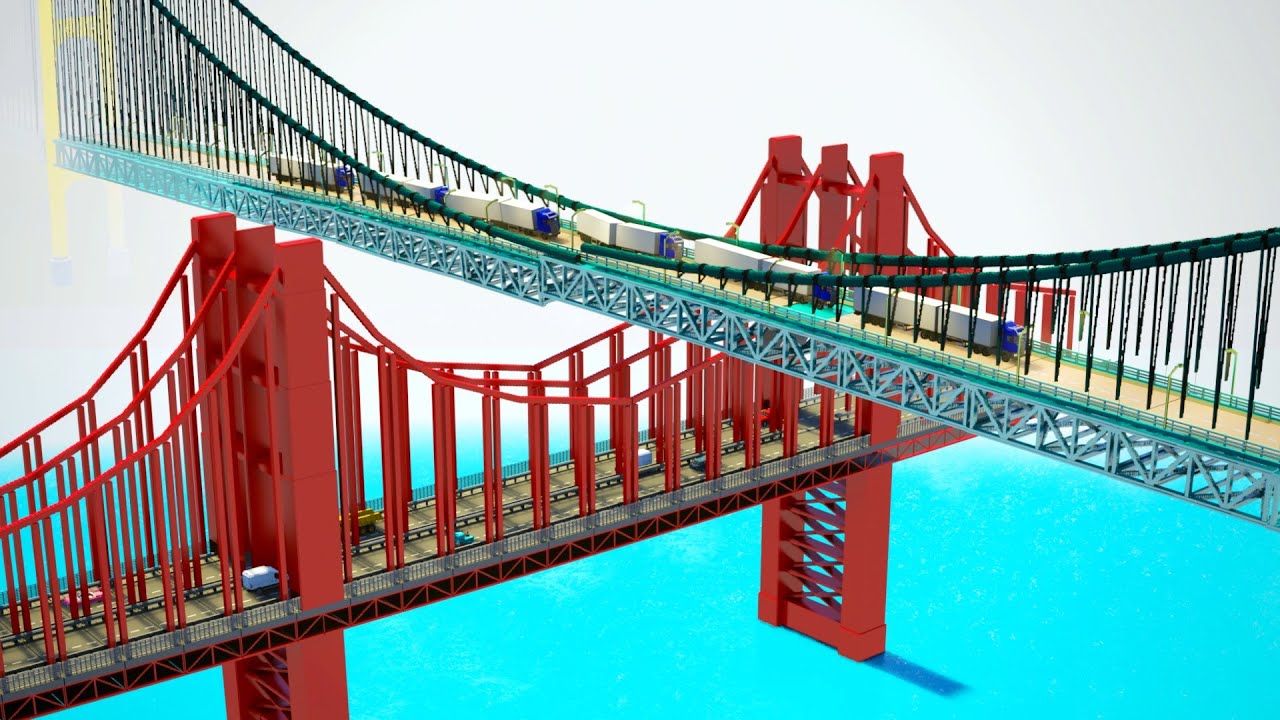 Bridge Fall On Bridge - Teardown - YouTube