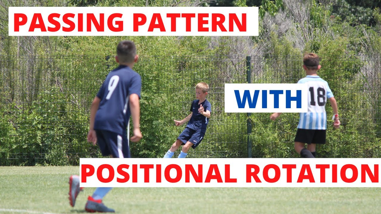 U12 | Passing Pattern with Positional Rotation | Toca FC 2010 MLS - YouTube