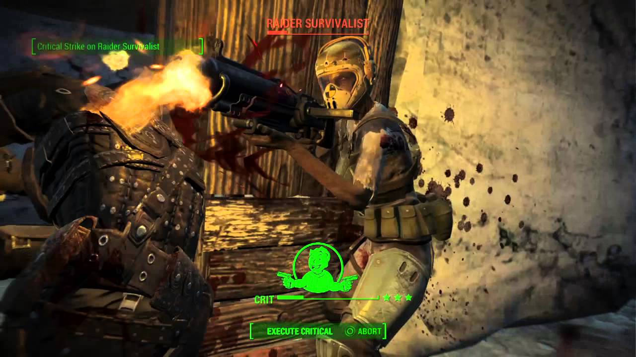 Fallout 4 *Blitz/Melee* Kills (Survival) - YouTube