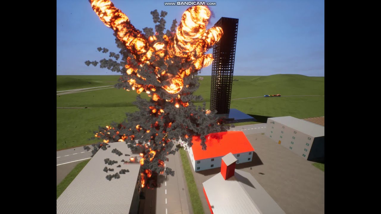 LEGO NUKE DESTROYS PART OF LEGO CITY!?/Brick Rigs Gameplay/Lego Toy ...