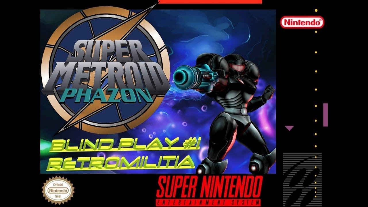 Blind Play of Super Metroid Phazon Hack - YouTube