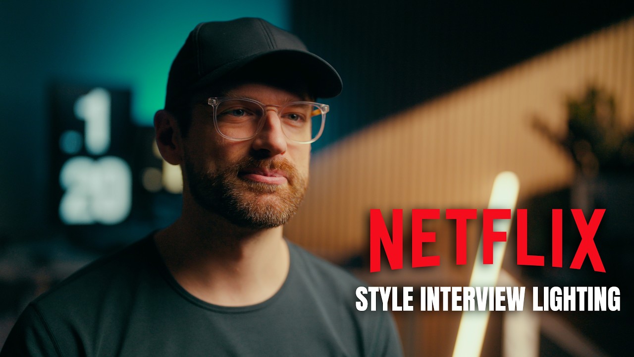 How to Shoot Cinematic Interviews like Netflix in 2 minutes - YouTube