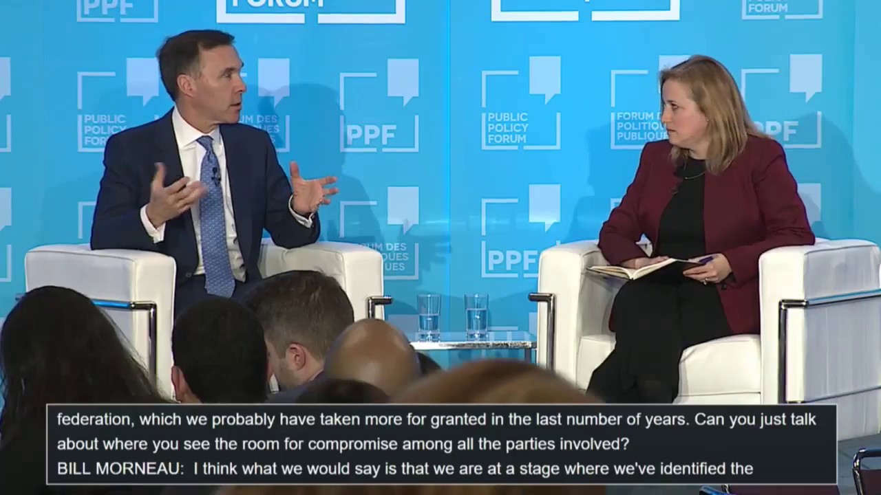 Going the Distance on Inclusive Growth: Bill Morneau & Alison Loat ...