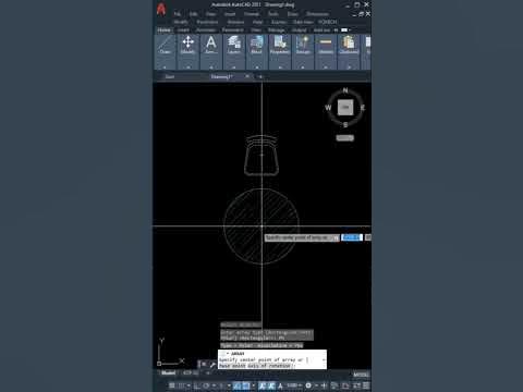 COMANDO ARRAY AUTOCAD - YouTube