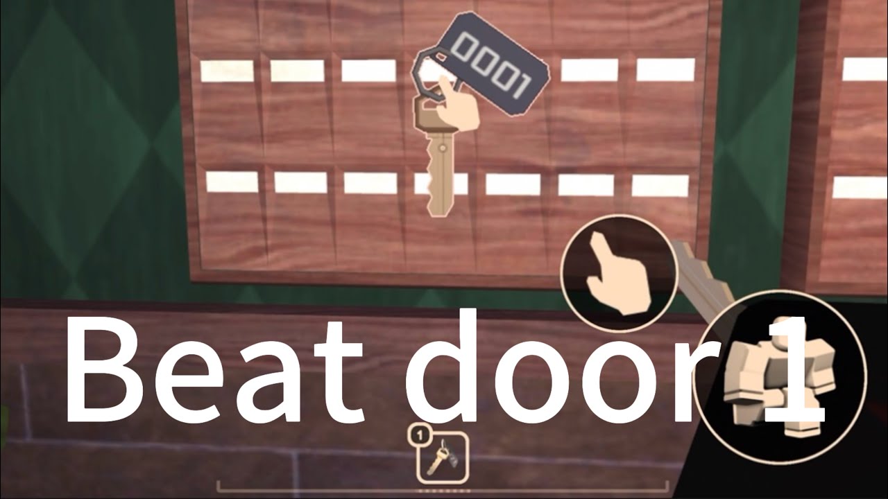 Doors how to beat door 1 like a pro 😎 - YouTube