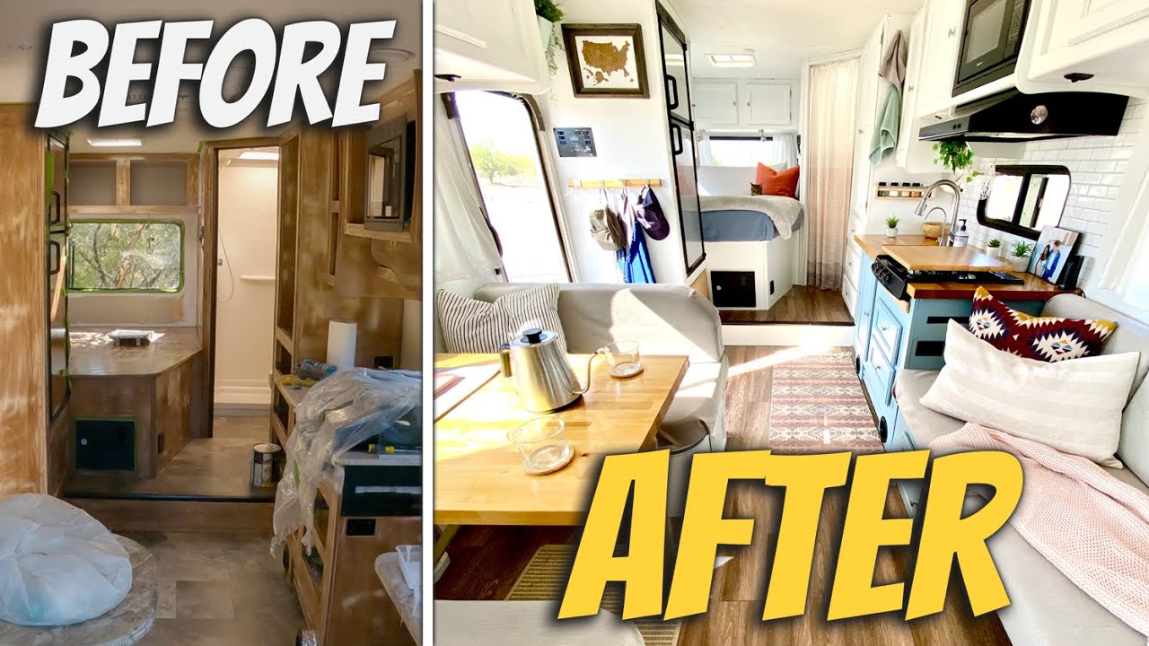 Complete RV Renovation in Just 3 Weeks! | Timelapse - YouTube