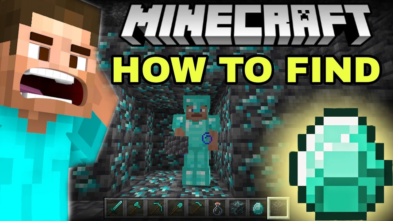 how to find diamonds in Minecraft #minecraft video #video - YouTube